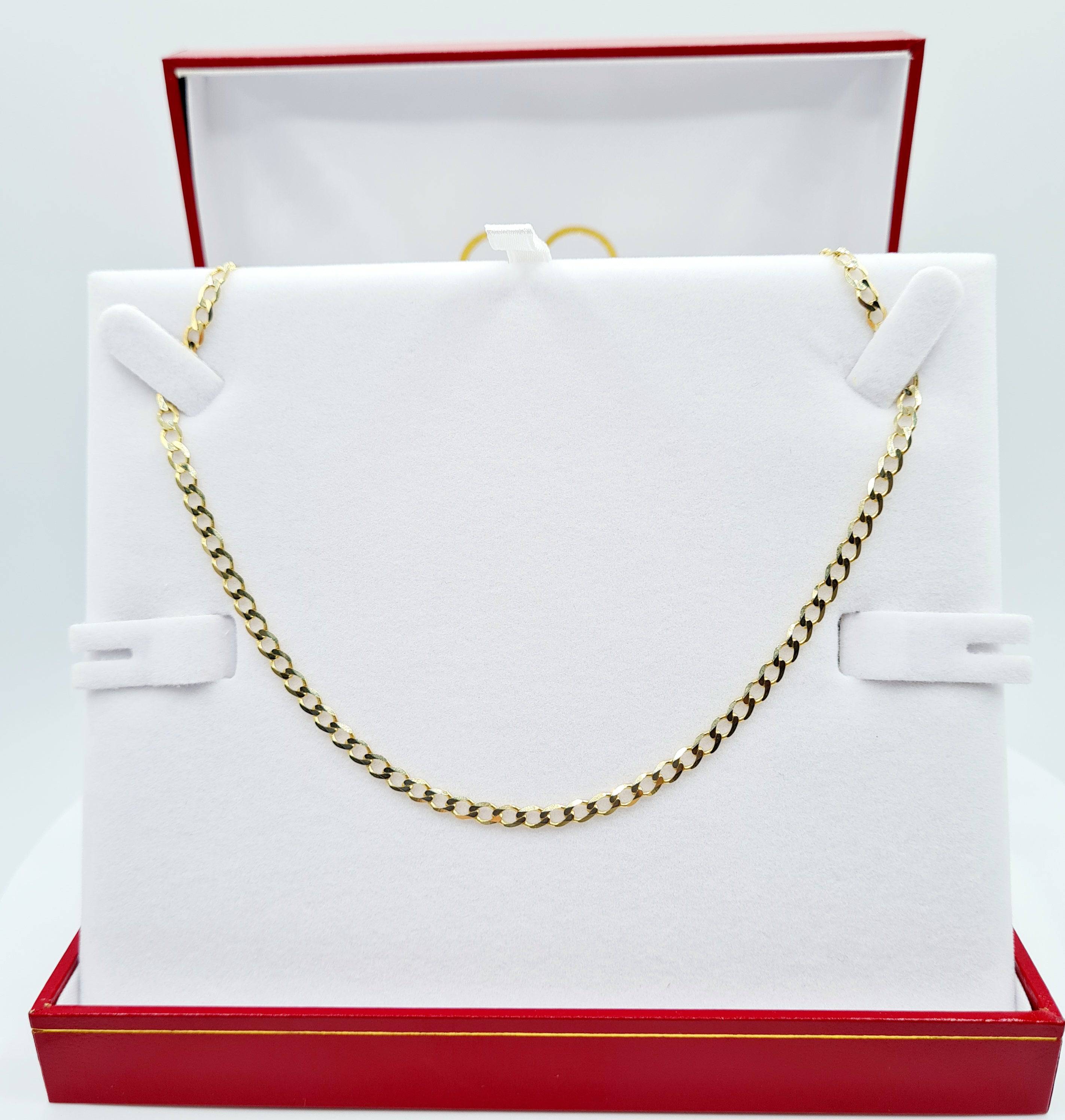 9ct Gold Curb Chain ~ 20 inches | Forever Jewellers Cork | Forever ...